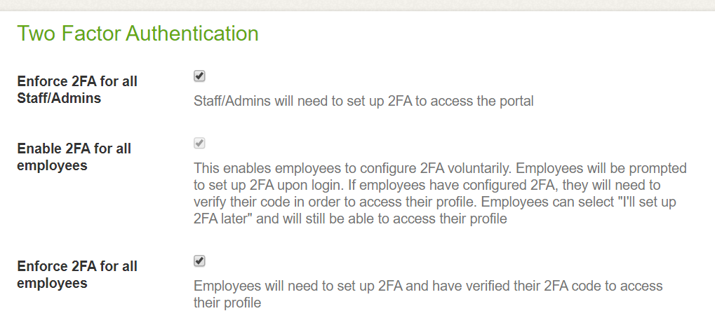 Two Factor Authentication (2FA) – Astute Payroll Help Centre