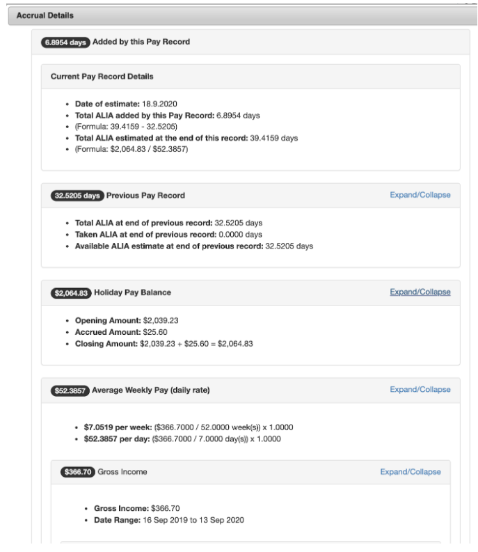 Leave History Report (NZ.) – Astute Payroll Help Centre